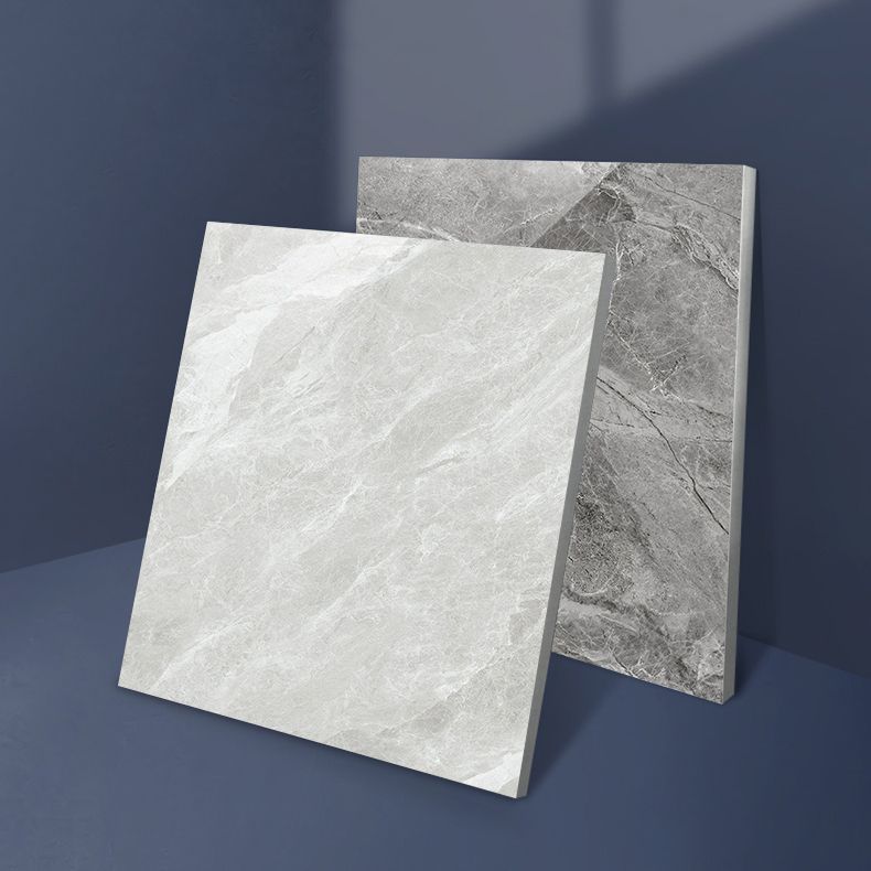 Contemporary Square Tile Marble Pattern Polished Porcelain Wall & Floor ...