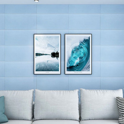 Glam Wall Paneling Peel and Stick Texture Effect Design Square Wall ...
