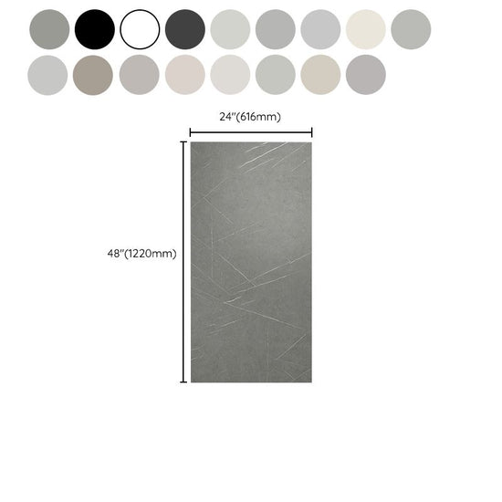 Modern Solid Color Laminate Flooring Waterproof Smooth Laminate Plank ...