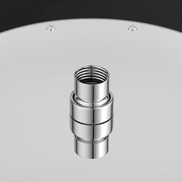 Fixed Square Shower Head Standard Spray Pattern Large Shower Head ...