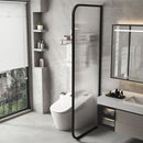 Frame Tempered Fixed Glass Panel Metal Fixed Glass Panel with Square ...