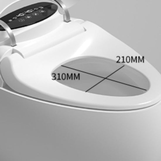 Modern Siphon Jet Toilet Floor Mounted Toilet Bowl All In One Flush ...