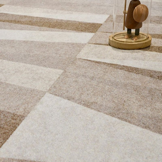Modern Carpet Tiles Geometric Print Square Stain Resistant Carpet Tiles ...