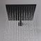 Modern Shower Faucet Brass Square Adjustable Shower Head Wall Mounted ...