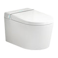 Contemporary Wall Hung Toilet Set with Wireless Remote Control - Clearhalo