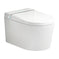 Contemporary Wall Hung Toilet Set with Wireless Remote Control - Clearhalo