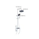 Contemporary Shower System Wall Mounted Shower System with Hand Shower ...
