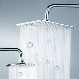 Ceiling Mounted Metal Shower Head Modern Home Fixed Shower Head - Clearhalo