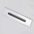 Modern Acrylic Rectangle Embedded with Drain Bath Tub and Overflow Hole ...