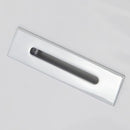Modern Acrylic Rectangle Embedded with Drain Bath Tub and Overflow Hole ...