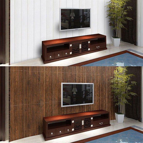 Modern Wall Paneling Peel and Stick Wood Effect Design Rectangle Wall ...