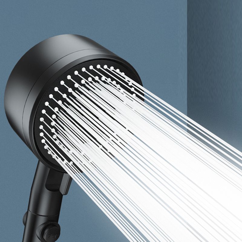 Modern Shower Head Handheld Round Plastic Self-cleaning Shower Head ...