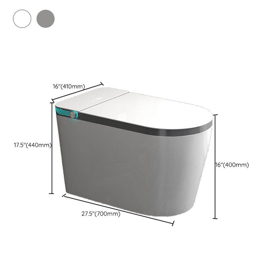 Modern Floor Mounted Flush Toilet Siphon Jet Urine Toilet with Seat for ...