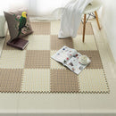 Non-Skid Carpet Tiles Indoor Interlocking Carpet Tiles with Scratch ...