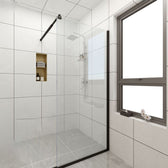 Frameless Transparent Fixed Glass Panel Scratch Resistant Fixed Glass ...
