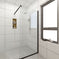 Frameless Transparent Fixed Glass Panel Scratch Resistant Fixed Glass ...