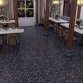 23.6" X 23.6" Square Floor Tile Straight Edge Texture Design Floor Tile ...