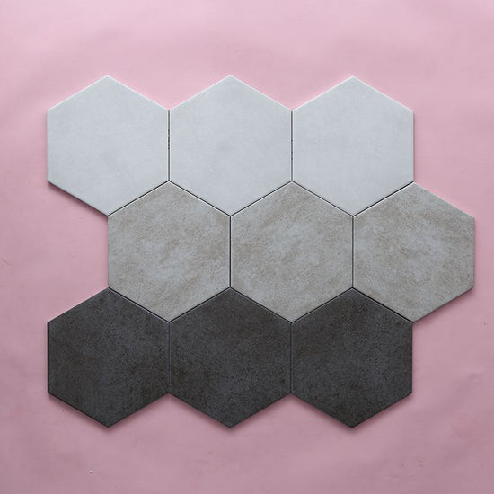 Modern Style Waterproof Floor Tile Straight Edge Hexagon Floor Tile ...