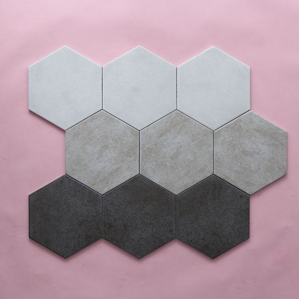 Modern Style Waterproof Floor Tile Straight Edge Hexagon Floor Tile ...