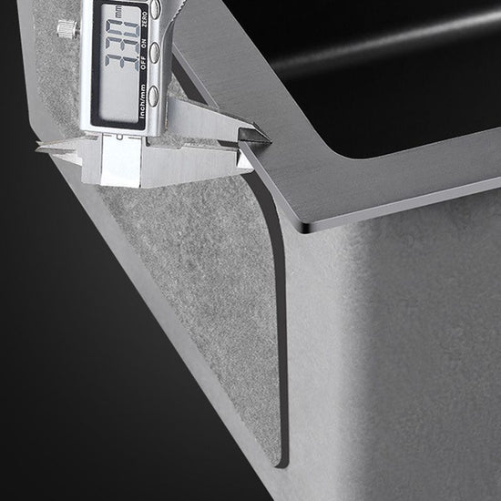 Stainless Steel Kitchen Sink Rectangle Shape Kitchen Sink with Center ...
