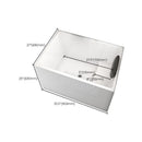 Back to Wall Rectangular Bathtub Antique Finish Soaking Bath Tub ...