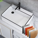 Porcelain Trough Bathroom Sink Traditional Trough Bathroom Sink With ...