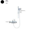 Knob Handle Shower Set Shower Hose Wall Mounted Copper Shower Set with ...