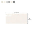 Rectangle Grey Singular Tile Marble Floor and Wall for Bathroom - Clearhalo