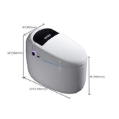 Contemporary Ceramic Flush Toilet Floor Mounted Toilet Bowl for ...