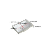 Traditional Undermount Bathroom Sink Porcelain with Overflow and Drain ...