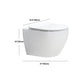 Small Apartment All-mounted Toilet Concealed Tank Toilet with Slow ...