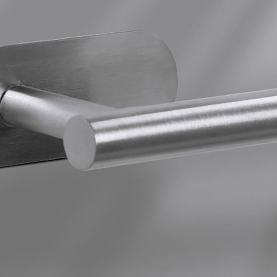 Stainless Steel Bath Hardware Set Modern Simple Bathroom Set - Clearhalo