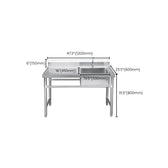 Stainless Steel Sink Undermount Kitchen Sink with Faucet and Base ...