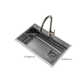 Classic Kitchen Sink Stainless Steel Friction Resistant Kitchen Sink ...