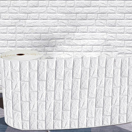 Contemporary 3D Embossed Wall Paneling Mosaic Design Waterproof Wall ...
