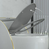 Contemporary Siphon Jet Flush Toilet Floor Mounted Urine Toilet for ...