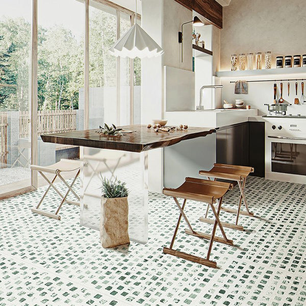 Vintage Pattern Wall Tiles Natural Stone Ceramic Rectangular Lattice ...