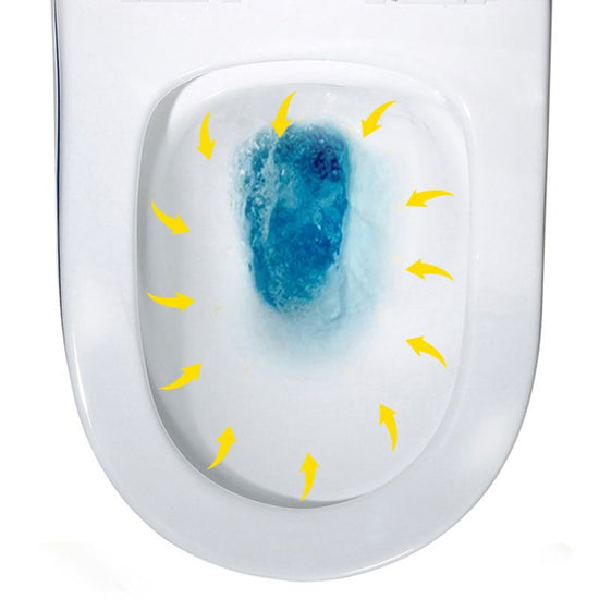 Floor Mounted Porcelain Urine Toilet Traditional Siphon Jet Flush ...