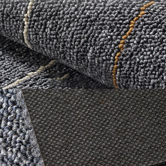 Gray Tone Level Loop Carpet Tile Solid Color Indoor Office Carpet Tile ...