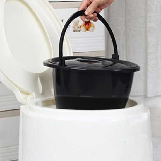 Contemporary Plastic Urine Toilet Floor Mounted Toilet Bowl with Seat ...