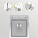 Classic Style Kitchen Sink Drop-In Stainless Steel Corrosion Resistant ...