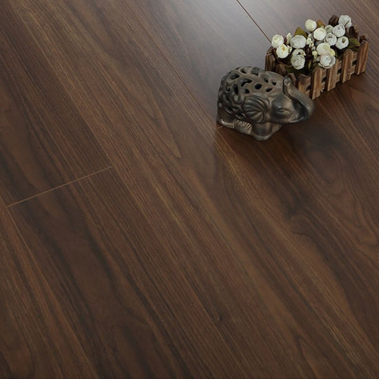 Brown Wood Laminate Flooring Scratch Resistance Matte Laminate Plank ...