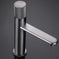 Knob Handle Square Faucet Brass Deck Mounted Bathroom Sink Faucet ...