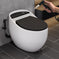 Concealed Tank Flush Toilet Modern Floor Mount One-Piece Toilet with ...