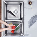 Stainless Steel Kitchen Sink Overflow Hole Design Kitchen Double Sink ...