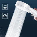Contemporary Shower Head Combo Handheld Shower Head Plastic Wall-Mount ...