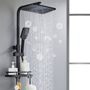 Contemporary Shower Set Slide Bar Adjustable Shower Head Wall Mounted ...
