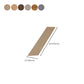 Traditional Wooden Wall Planks Solid Wood Click-Locking Parquet Trim ...