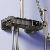 Modern Style Shower System Copper Spot Resist Wall Mounted Shower ...