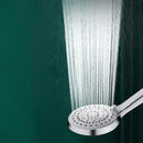 Contemporary Handheld Shower Head High Flow 5-Spray Patterns Wall-Mount ...